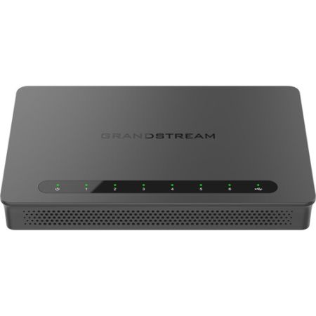 Grandstream GWN7002 6-Port Multi-WAN Multi-Gig PoE+ Compliant VPN Router