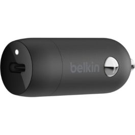 Belkin 20W USB-C PD Car Charger + Lightning to USB-C Cable - CCA003BT04BK