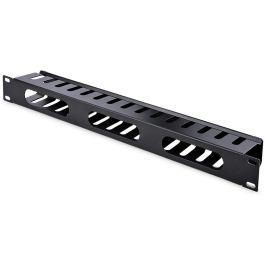 StarTech Horizontal 1U Server Rack Cable Management Finger Duct w/Cover ...