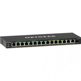 Netgear GS316EP 16-Port Gigabit PoE+ Compliant Unmanaged Switch with SFP