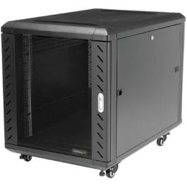 StarTech Knock-Down Server Rack Cabinet with Casters (12 RU, 36 ...