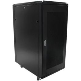 StarTech 25 RU 36" Knock-Down Server Rack Cabinet with Casters (Black ...
